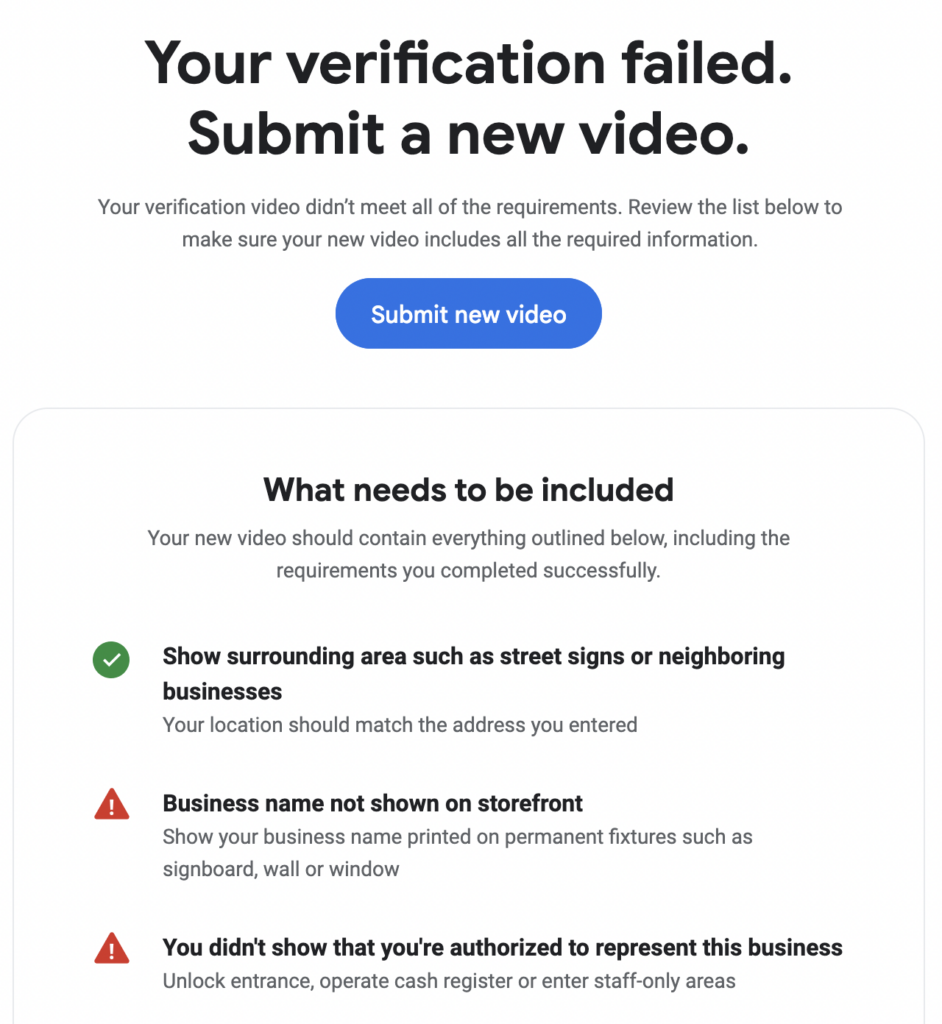 Google's New Review QR Code & Video Verification Process